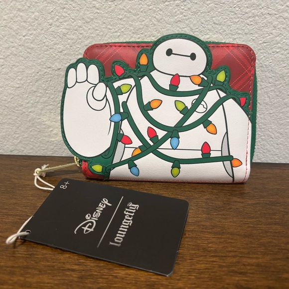Loungefly | Bags | Loungefly Baymax Wallet With Festive Lights Nwt ...